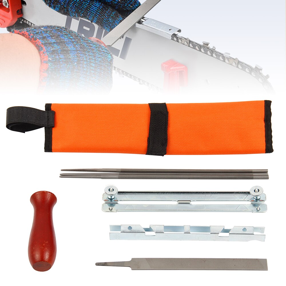 7 Pieces Chainsaw Chain Grinding Kit Tool Set Hard... – Grandado