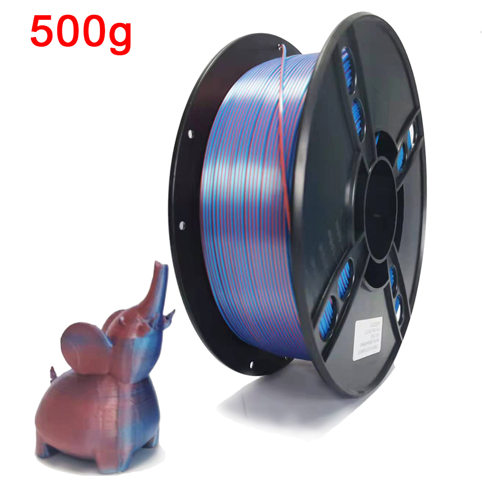 Two-Tone 3d Printer Filament PLA 1.75mm Silk Bicol... – Vicedeal