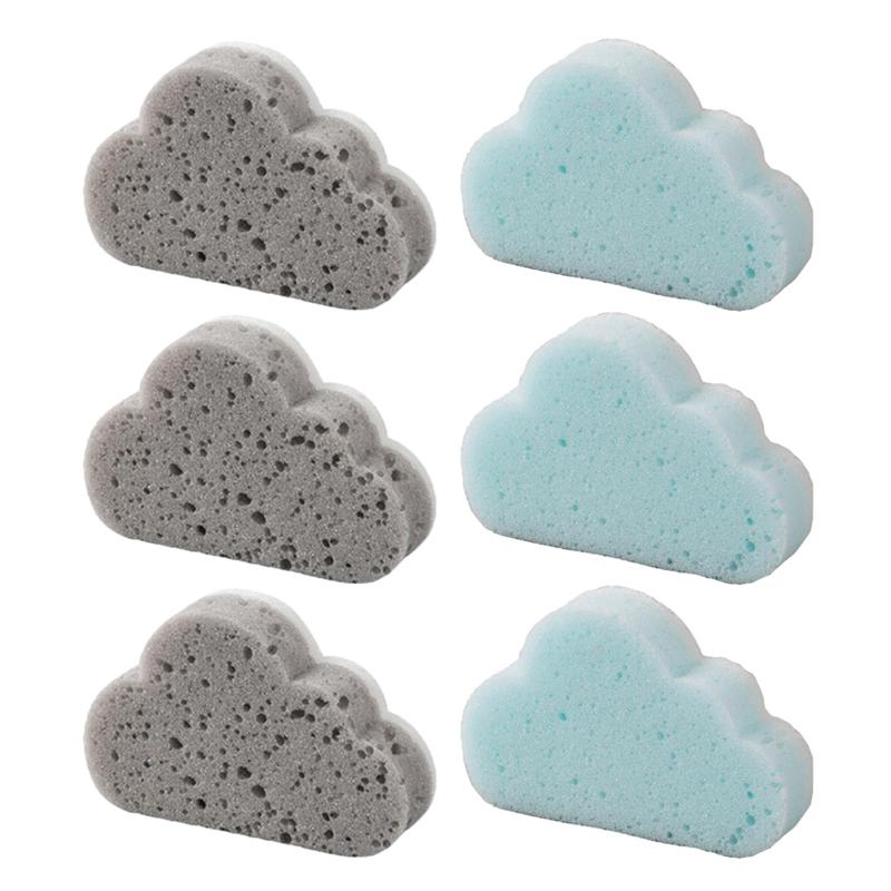 6pcs Cloud Shaped Cleaning Sponge Home Practical K... – Vicedeal