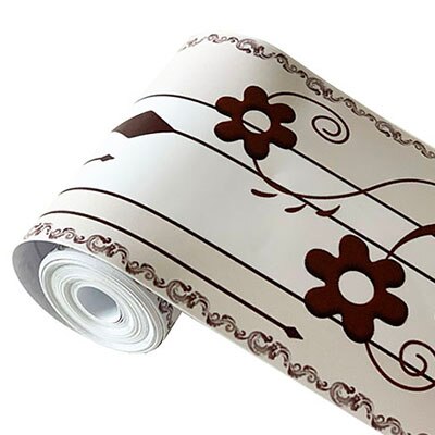 Self-Adhesive Wallpaper Borders PVC Waterproof 3D ... – Grandado