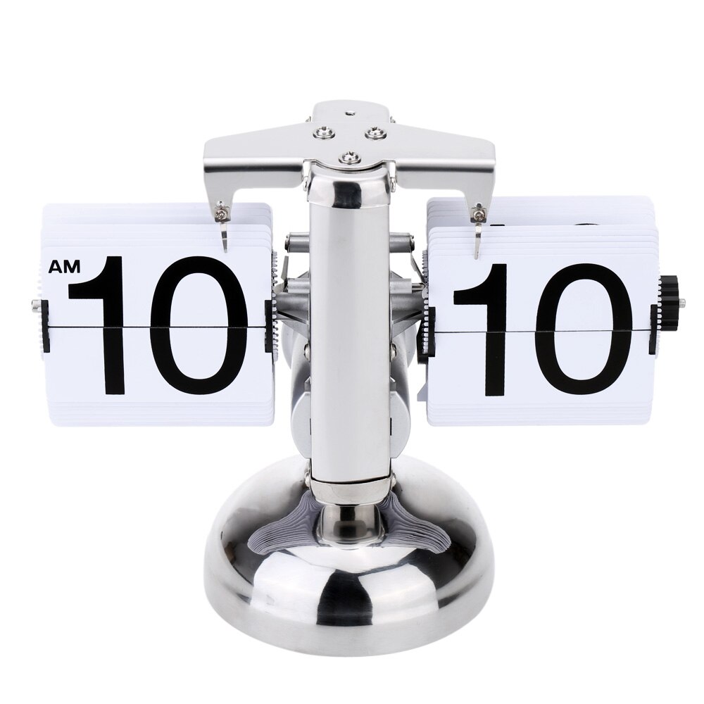 Black/White Small Scale Table Clock Desktop Retro ... – Vicedeal