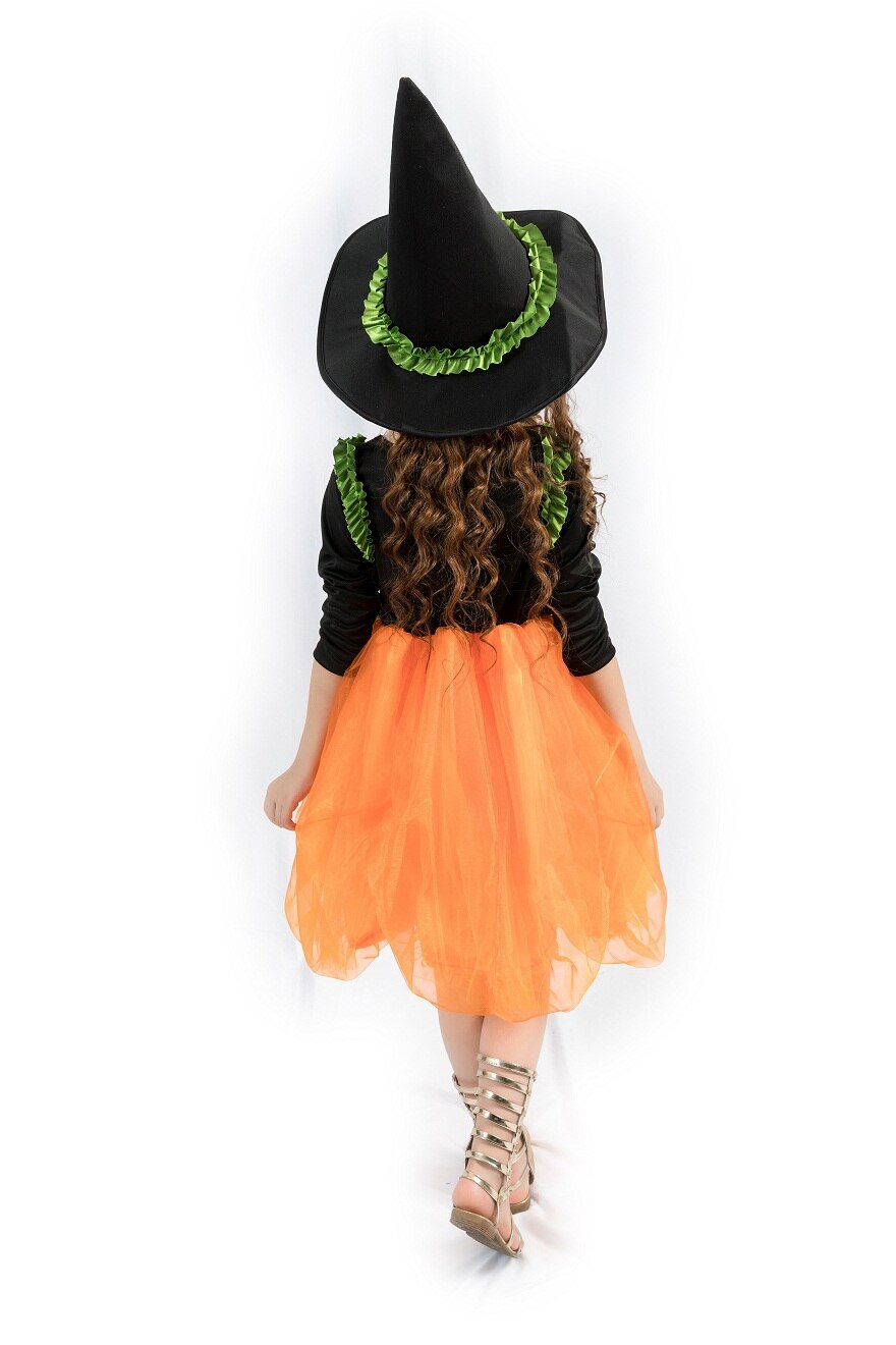 Halloween Costume Pumpkin girl dress up – Vicedeal