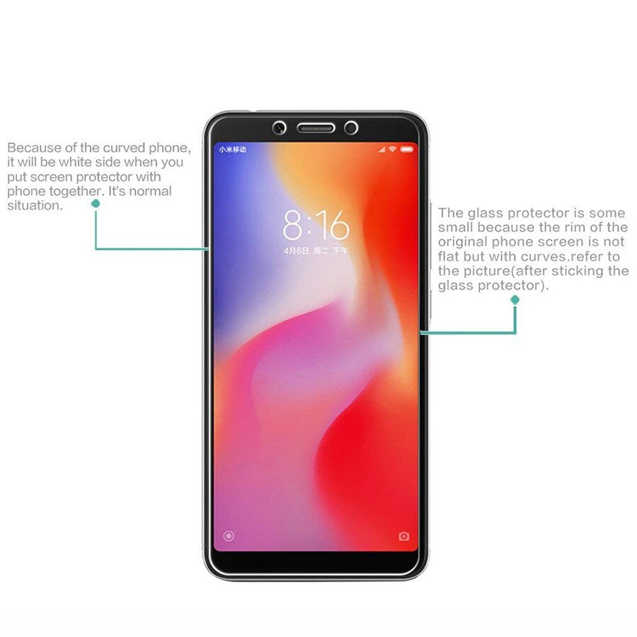 Redmi 6A Gehard Glas Xiaomi Redmi 6 Een Screen Pro... – Grandado