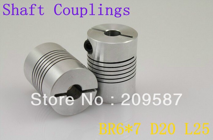 Br 6Mm X 7Mm Cnc Flexibele Koppeling As Koppeling ... – Grandado