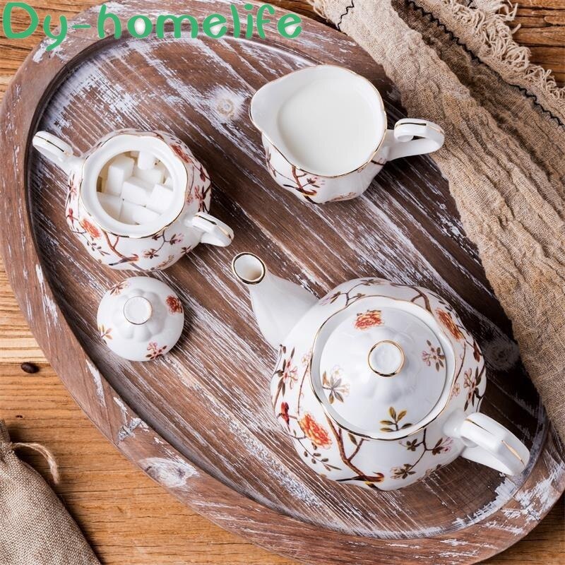 Nordic Magpie Bird Ceramic Coffee Tea Set Fruit Pl... – Grandado