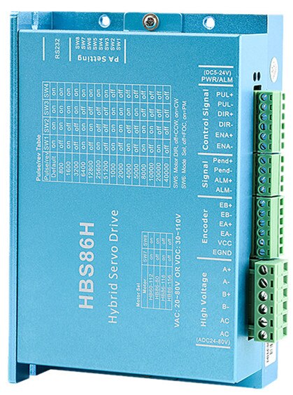 HBS86H closed loop servo motor driver HBS860H hybr... – Grandado