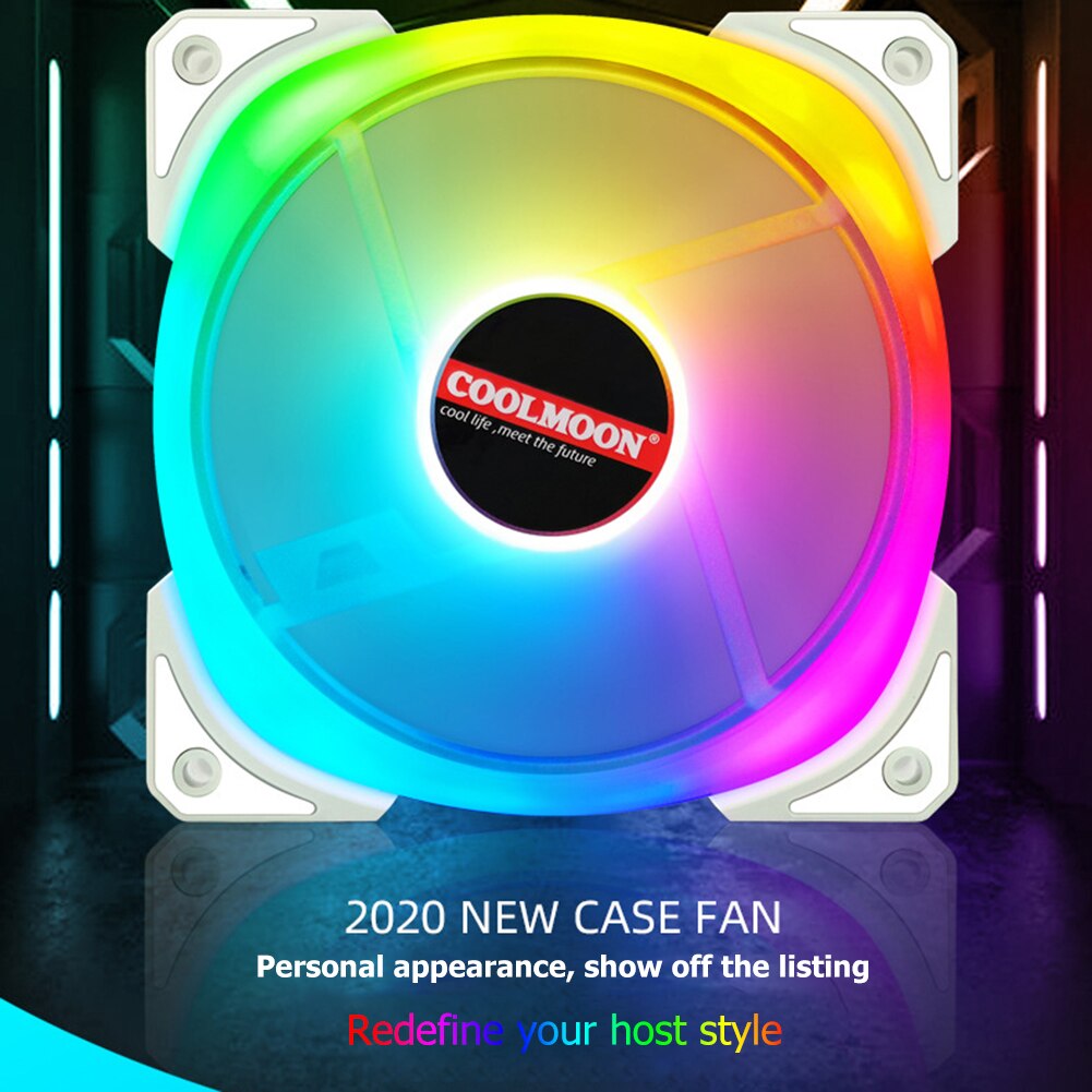 120mm Computer Case Fan 6Pin RGB Chassis Cooling F... – Grandado