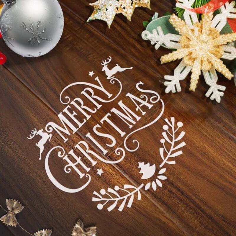 1Pc Kerst Diy Craft Hollow Gelaagdheid Stencils Vo... – Grandado
