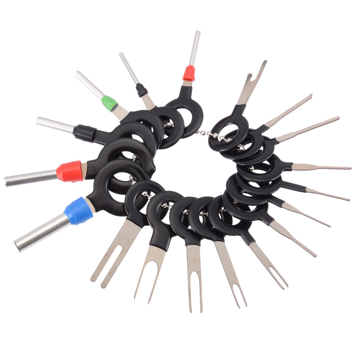 18pcs Iron Terminal Removal Tool Wiring Crimp Conn... – Vicedeal