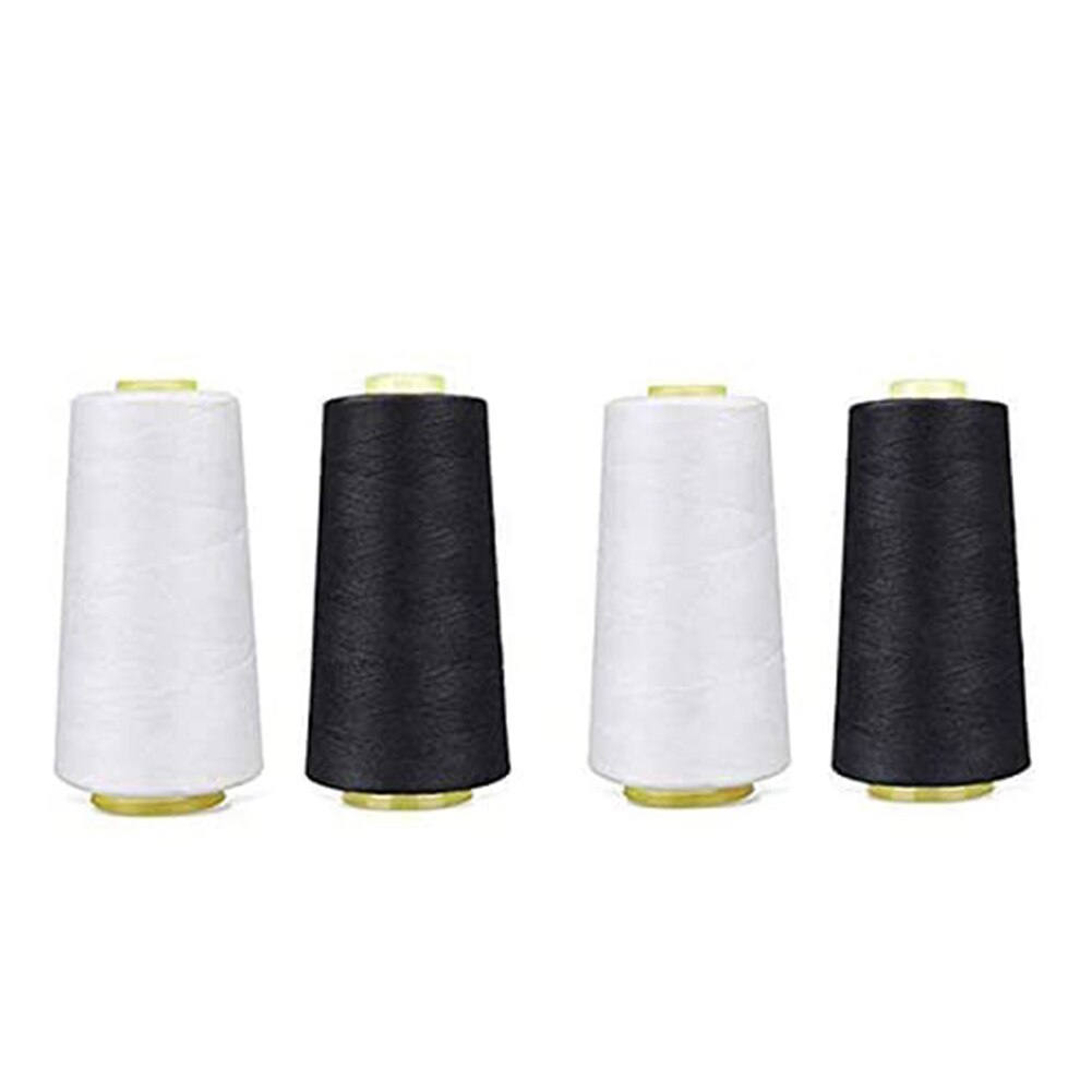 4Pcs 40/2 Durable 6000 Yard Polyester Overlock Mac... – Vicedeal