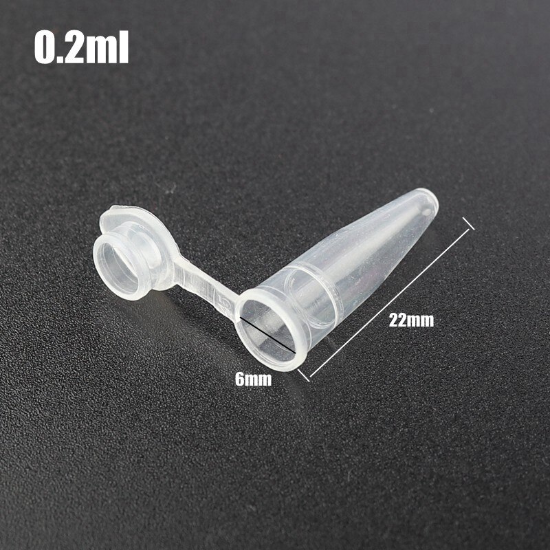 200pcs 6*22mm 0.2ml Plastic Bottles Gardening Stor... – Grandado