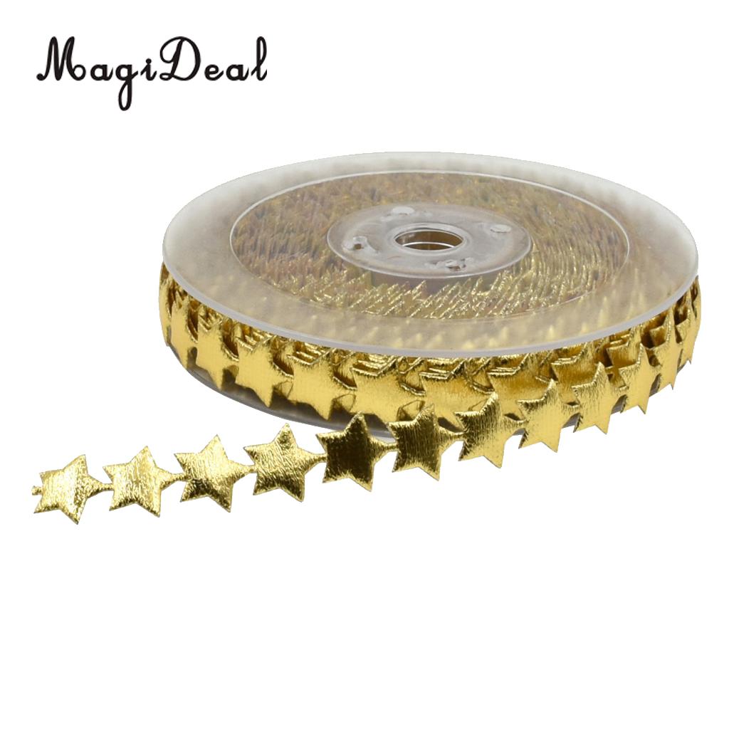 2pcs 15 Meters Star Ribbon Trim for Christmas Part... – Grandado
