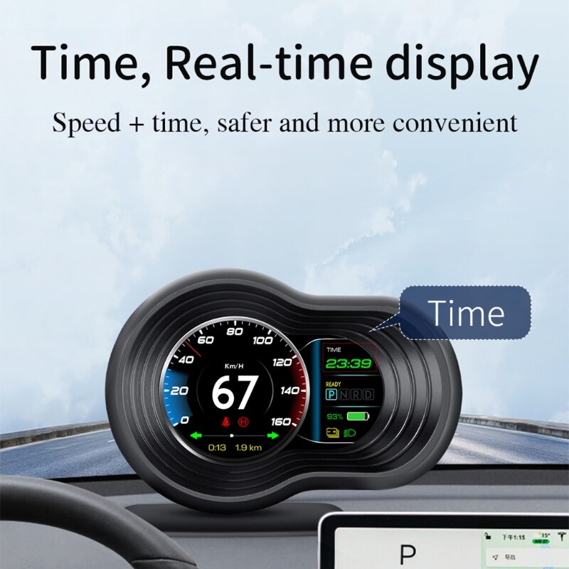 Car Head-Up Windshield Display HUD LED Projector S... – Grandado