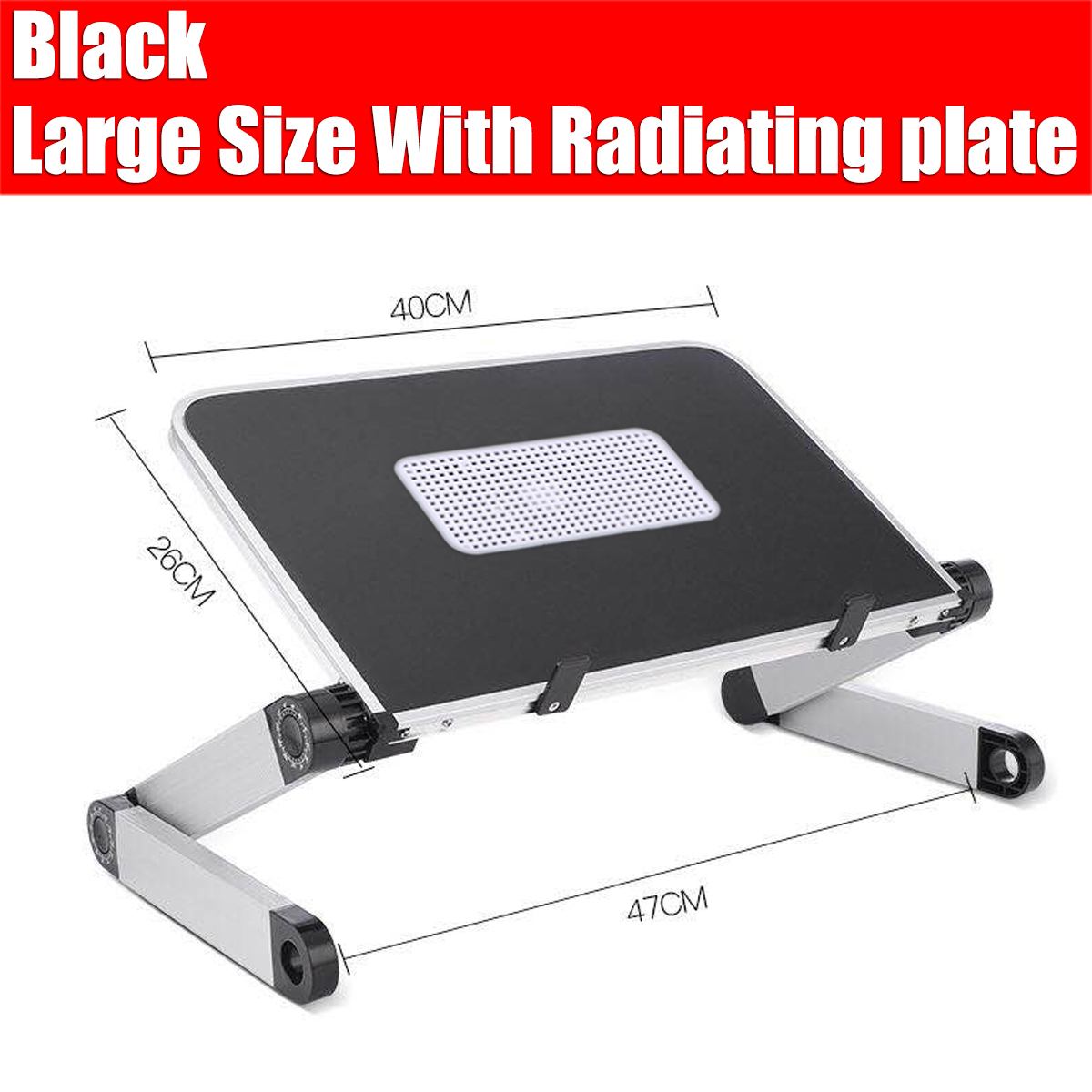 Portable Adjustable Aluminum Laptop Desk Stand Tab... – Grandado