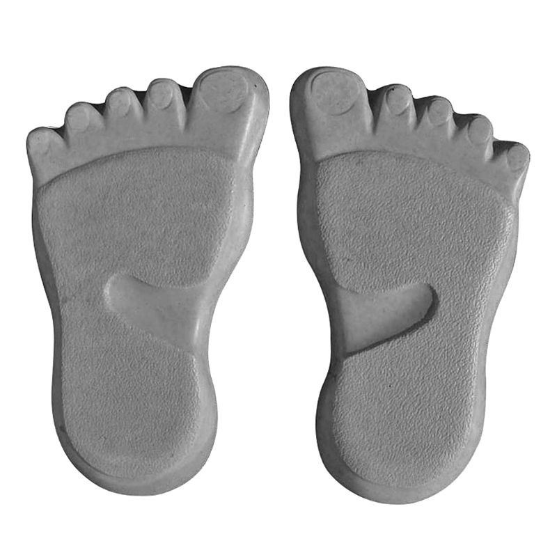 1 Paar Foot Print Stepping Beton Steen Bestrating ... – Grandado