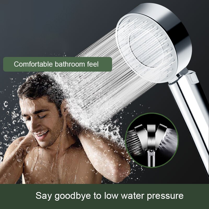 Double-Sided Shower Nozzle Turbocharged Shower Hea... – Grandado