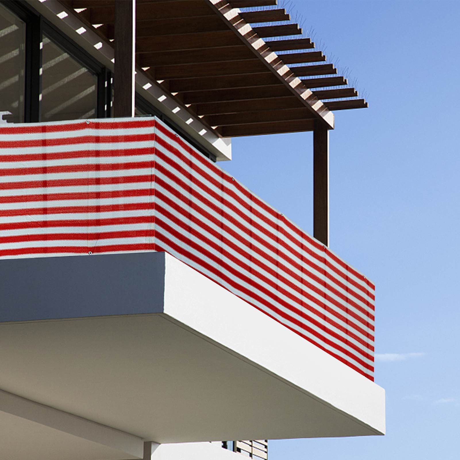 Balkon Privacy Screen Hek Mesh Voor Balkon Voorrui... – Grandado