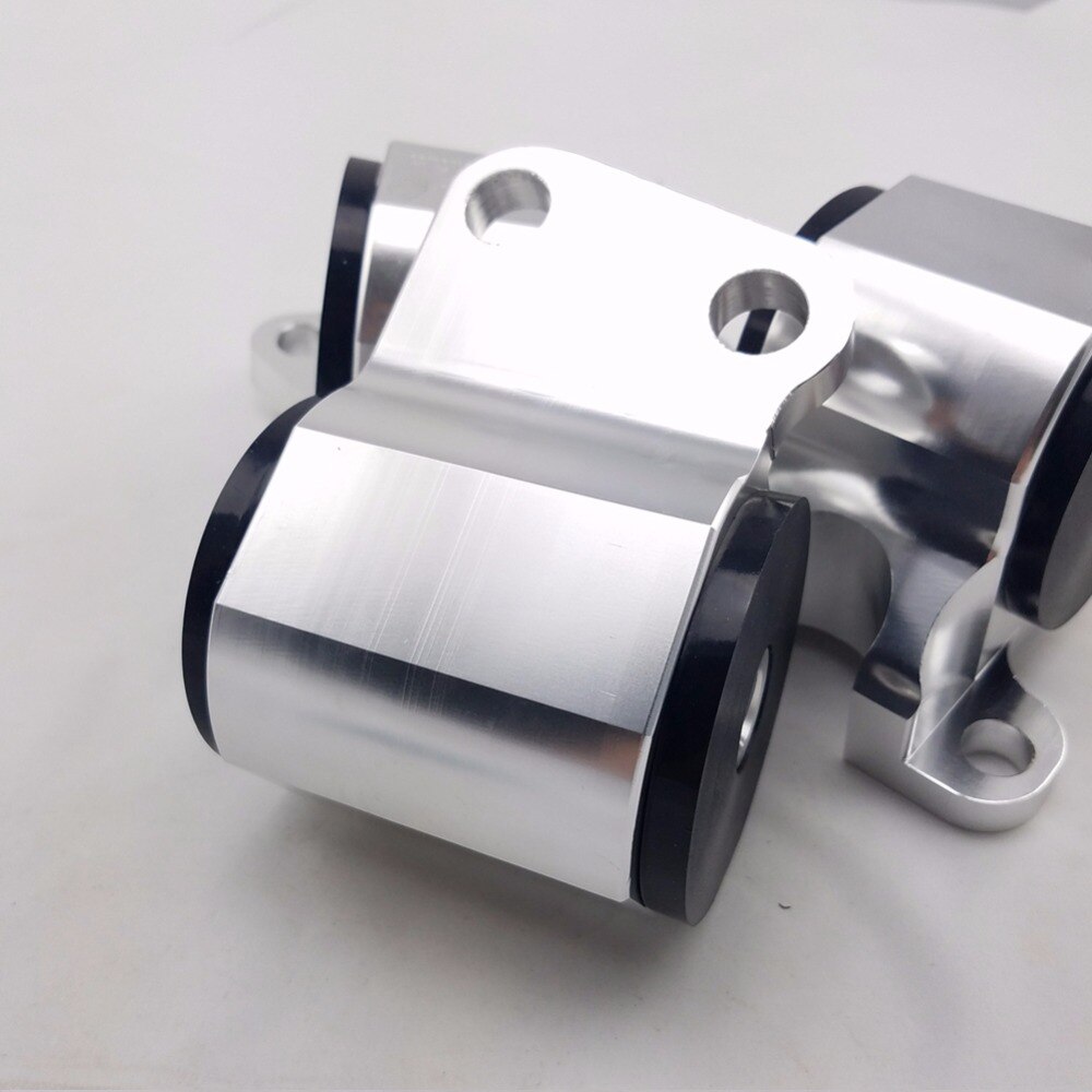 Silver Aluminum 2 bolt Engine Swap Mounts Kit for ... – Vicedeal