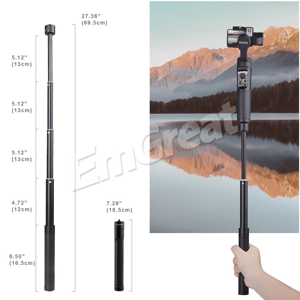 Pergear Extension Stick 18.5cm~69.5cm for DJI Osmo... – Vicedeal