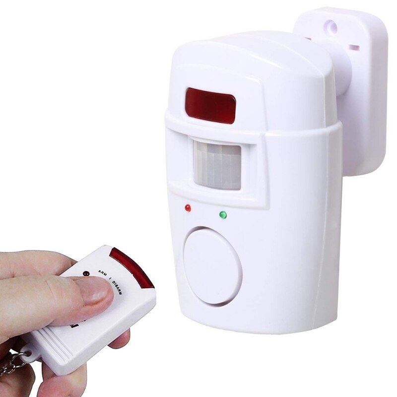 Infrared human body induction remote control alarm... – Grandado