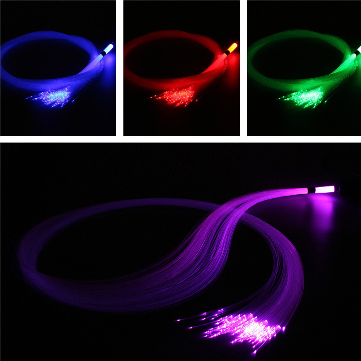 16W RGBW LED Fiber Optic Starry Sky 2m*0.75mm 150P... – Grandado