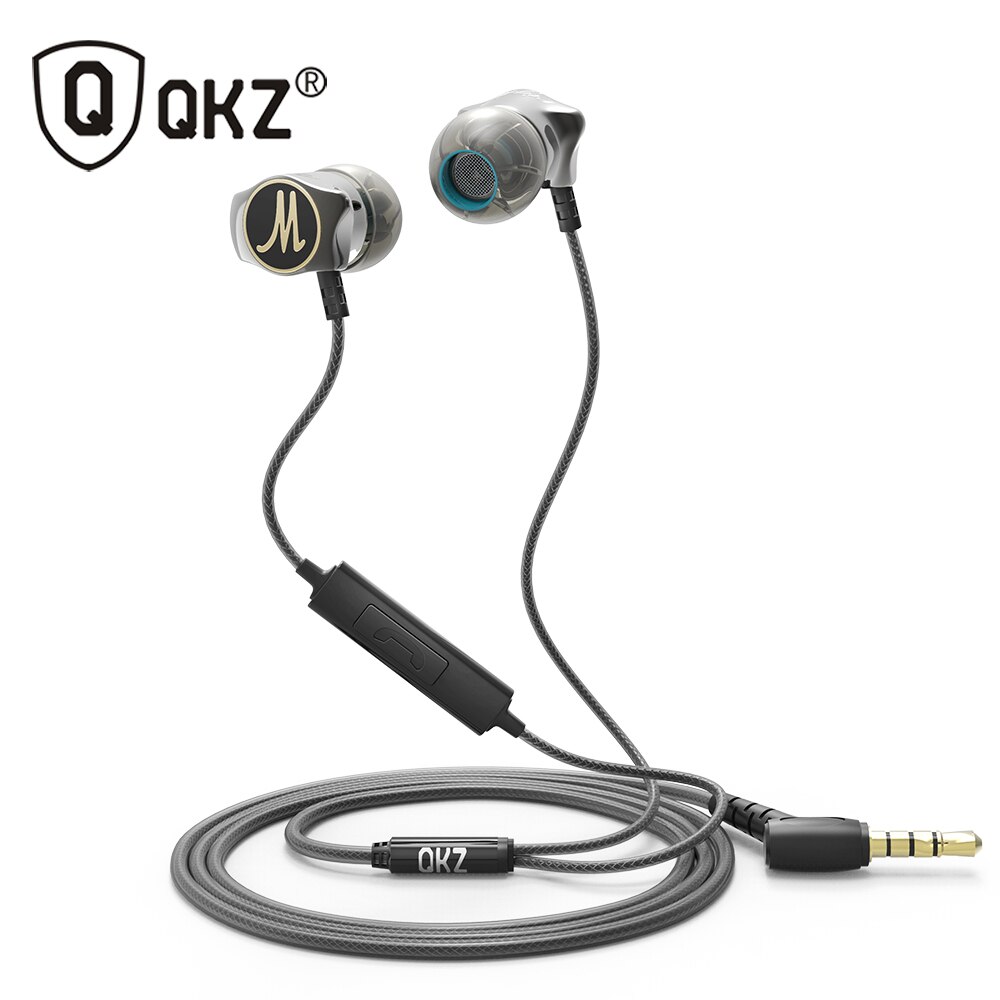 Earphones QKZ DM7 Special Edition Gold Plated Hous... – Grandado