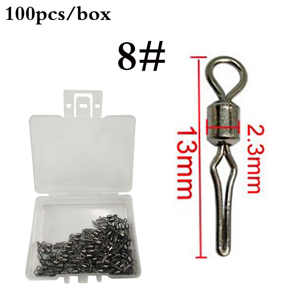 100pcs/box Swivel side line clip fishing tackle fi... – Vicedeal