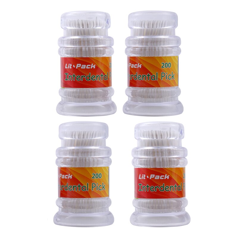 Lit-Pack Plastic Double Head Toothpick Interdental... – Vicedeal