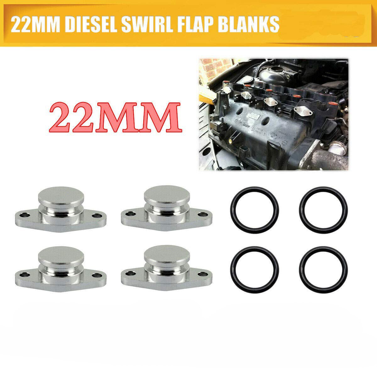 4pcs 22MM For Car Diesel Swirl Flap Blanks Replace... – Grandado