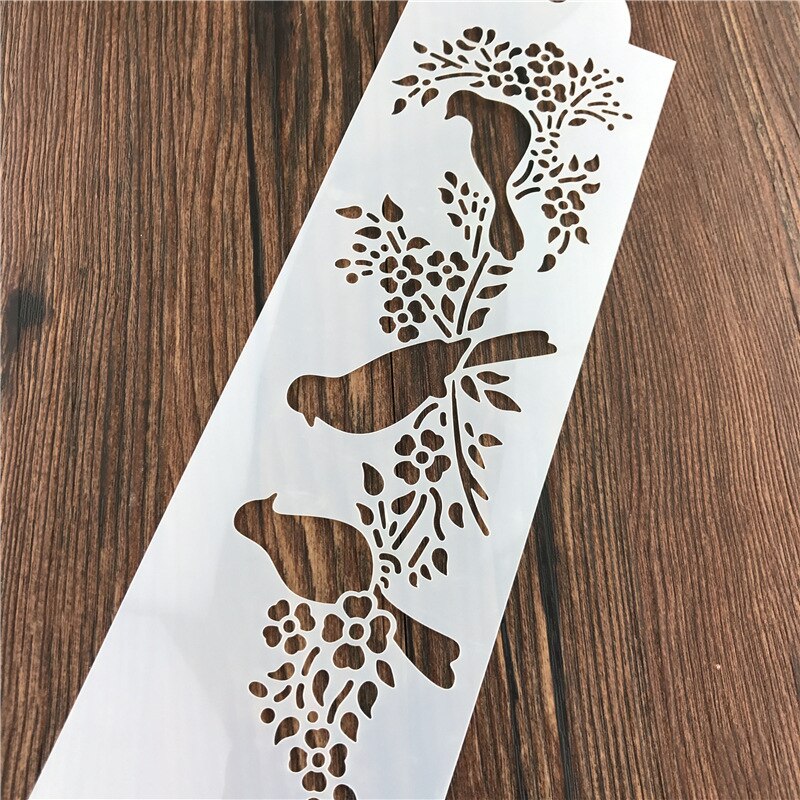 Animals Magpie Bird DIY Layering Stencils Wall Pai... – Vicedeal