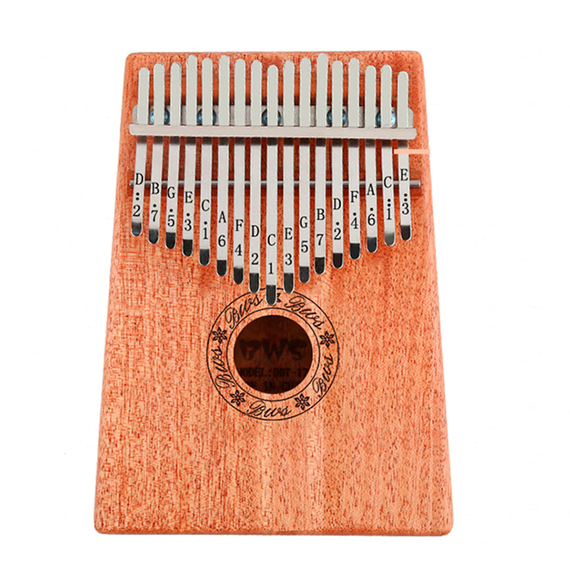 kalimba 17 Toetsen Kalimba Duim Piano Muziek Hout ... – Grandado