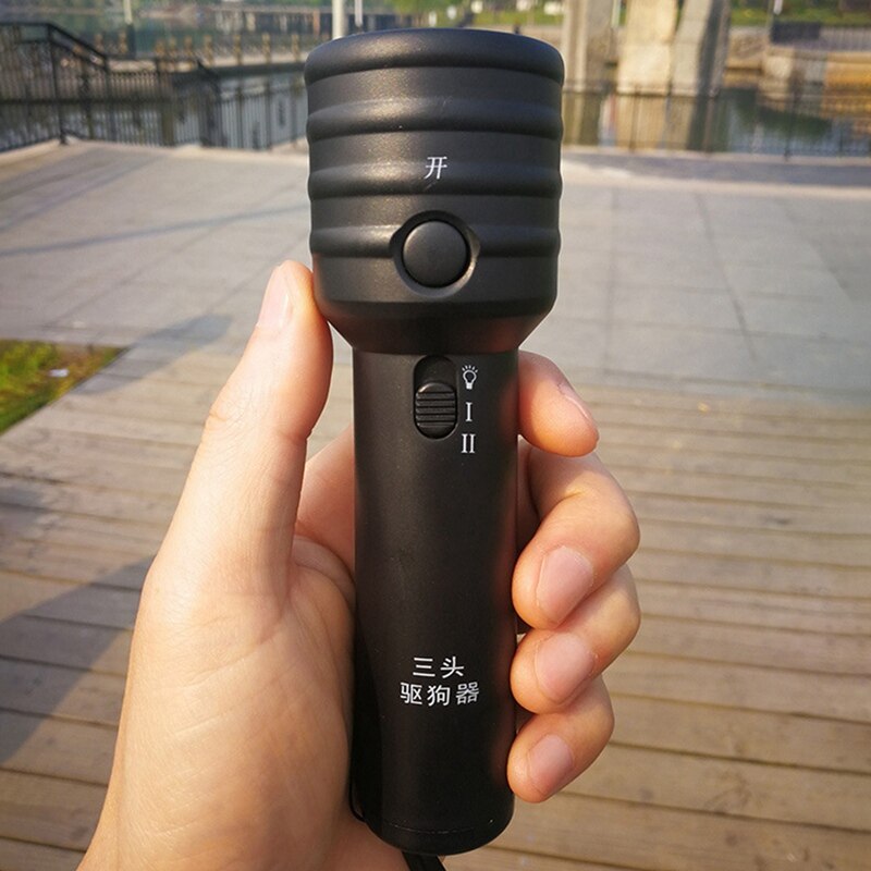 Ultrasonic Dog LED Flashlight Safe Dog Repellent H... – Grandado