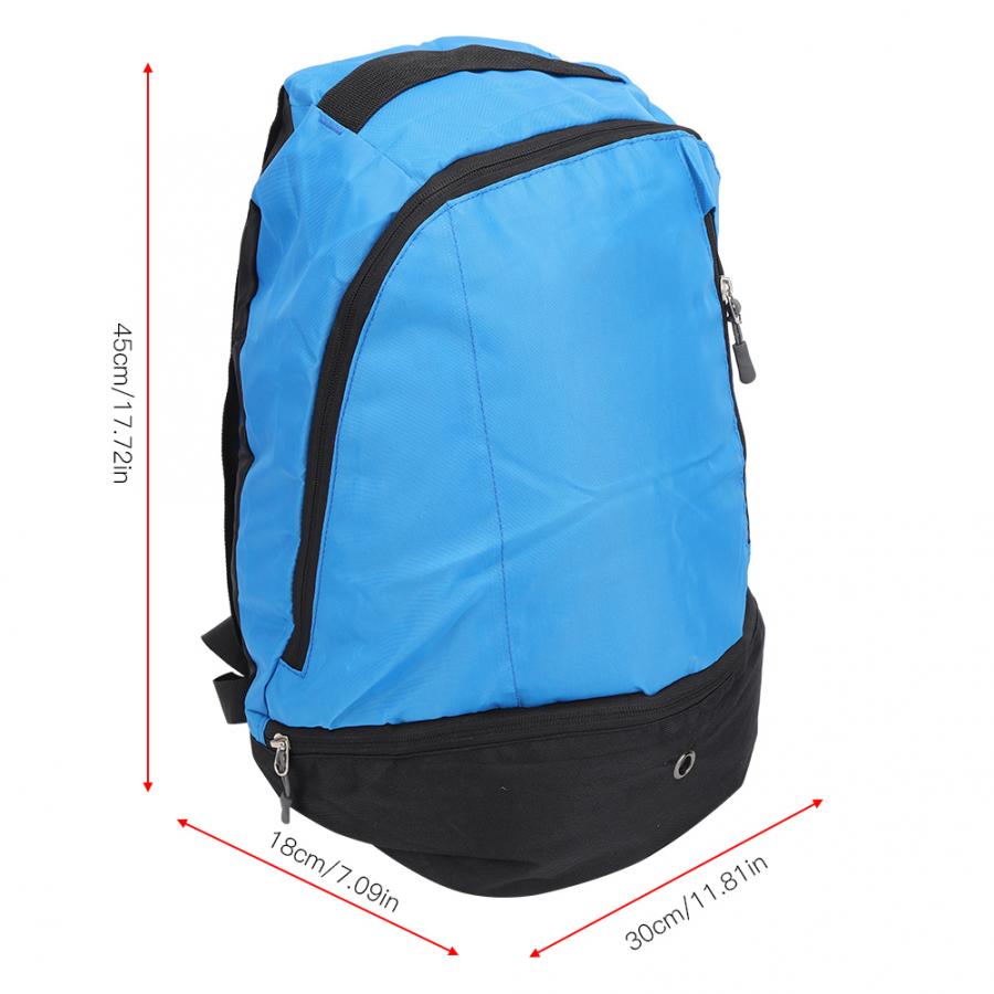 1PCS Nylon Football Backpack Blue Multifunction Ba... – Grandado