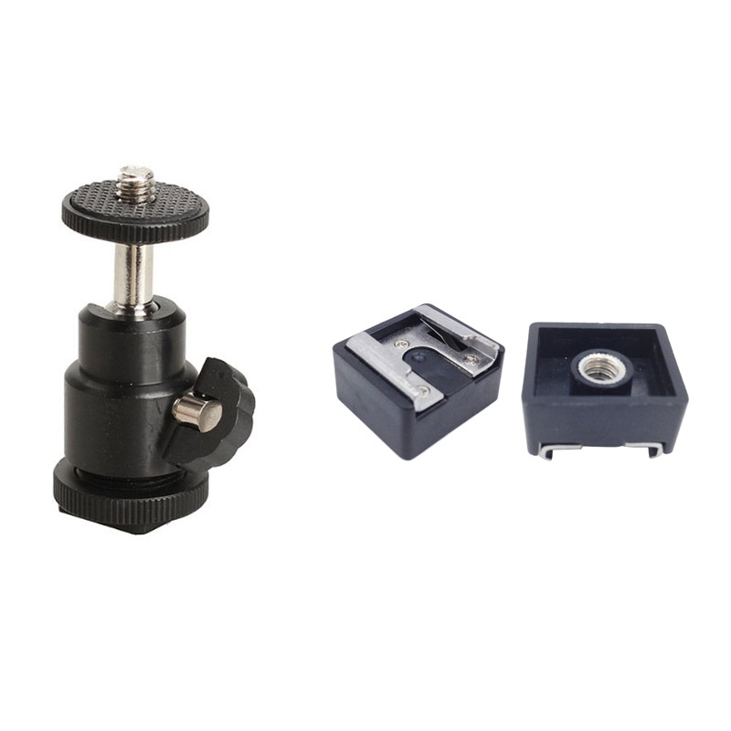 1 Pcs Mini Shoe Holder Ball Head Stand DSLR Camera... – Vicedeal