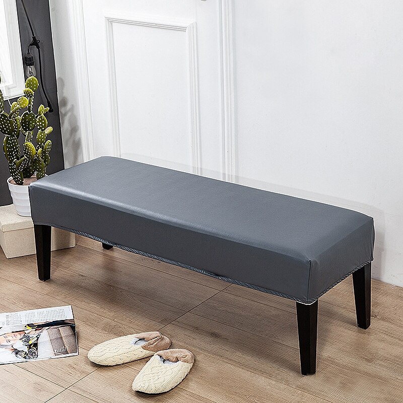 Waterproof PU Bench Cover Long Bench Slipcover Pia... – Grandado
