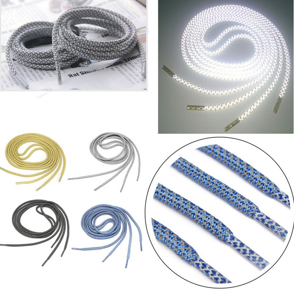 1Pair 120CM Reflective Runner Shoe Laces Visible S... – Vicedeal