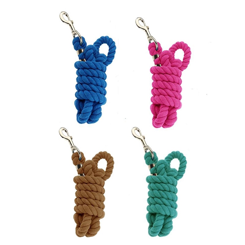 Horse Lead Rope Weave Rein Bold Cotton Horse Rope ... – Vicedeal