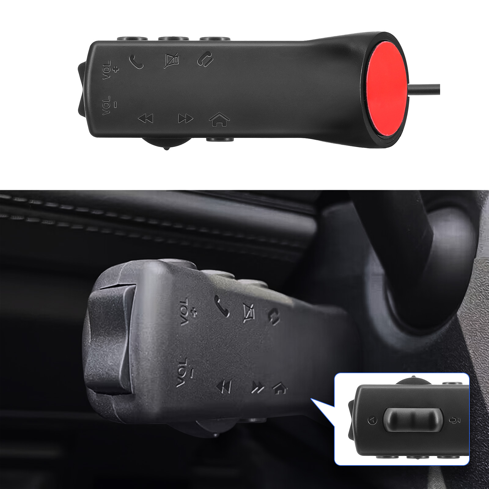 10 Keys Car Steering Wheel Control Button Multi-fu... – Grandado