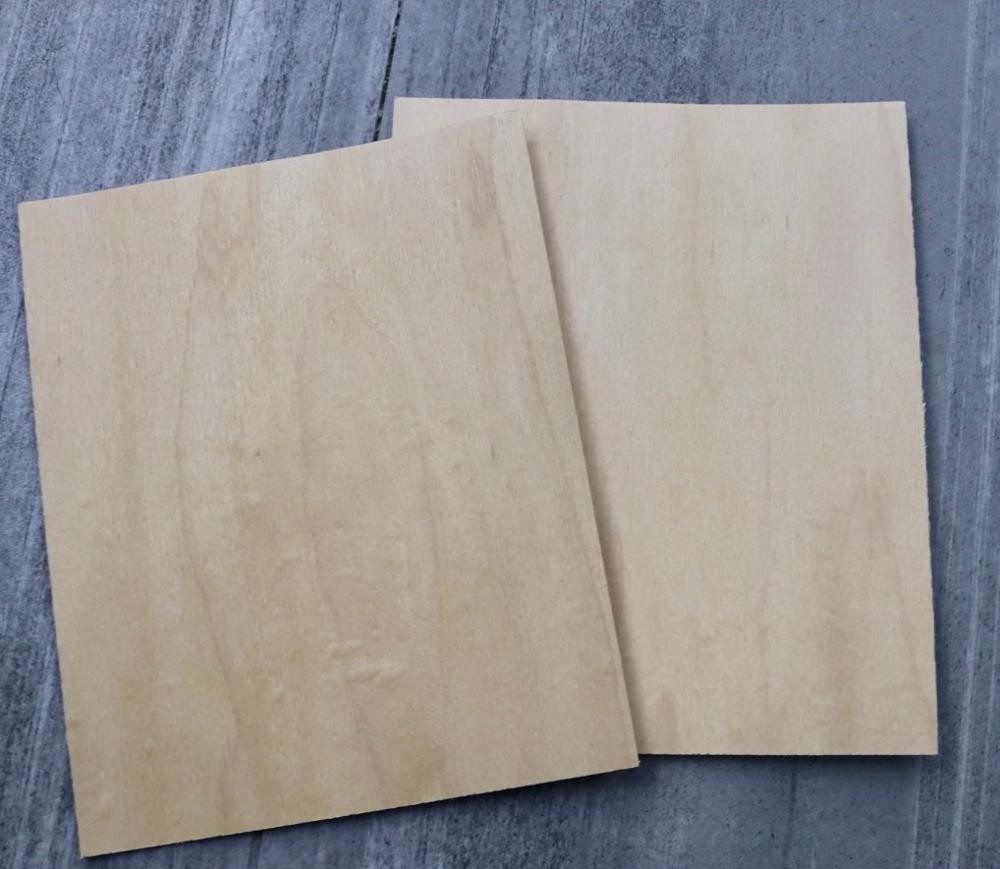 1.2mm14 * 17cm Canada Maple light wood chip sheet – Grandado