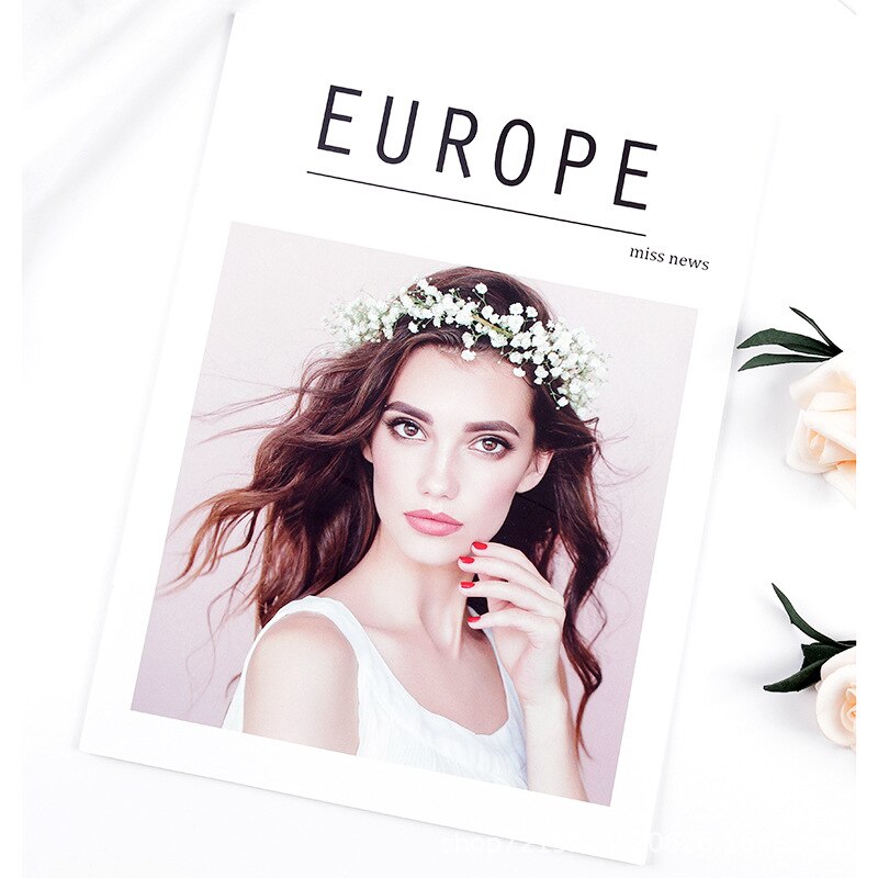 Vogue Magazine Album Photo Material Photography Ba... – Grandado