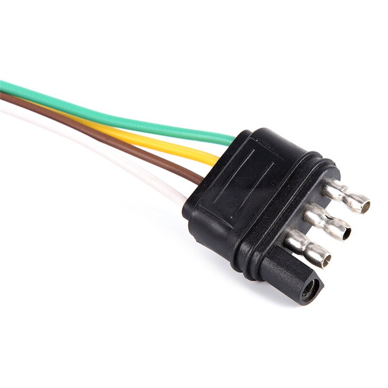 1pc 4-Pin Plug Trailer Connector 2ft Light Wiring ... – Grandado
