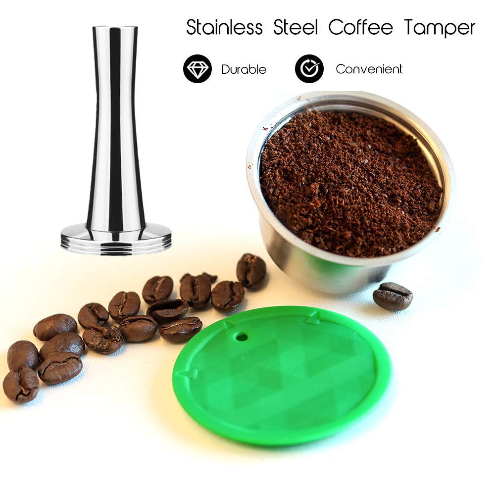 Dolce Coffee Tamper Stainless Steel Tamping Press ... – Grandado