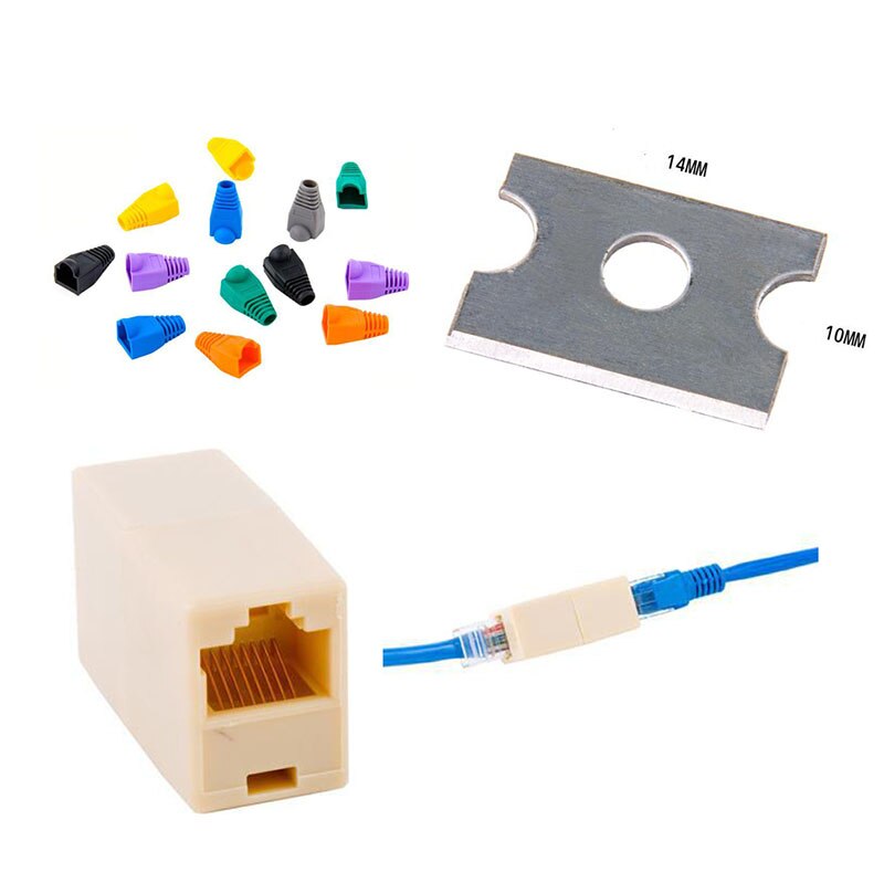 RJ45 RJ11 RJ12 CAT5 CAT5e Portable LAN Network Rep... – Grandado