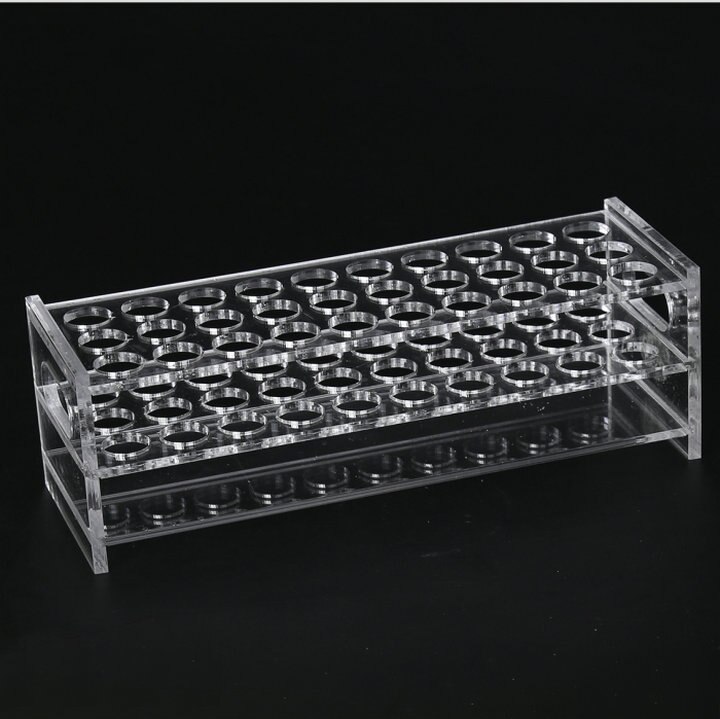 1Piece/lot Plastic tube rack holder, Organic glass... – Vicedeal