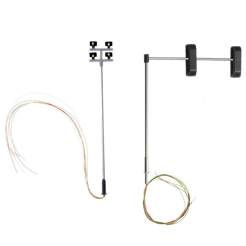 5pcs 1:100 Ho Scale 4 Led Street Lights Scenery Mi... – Grandado