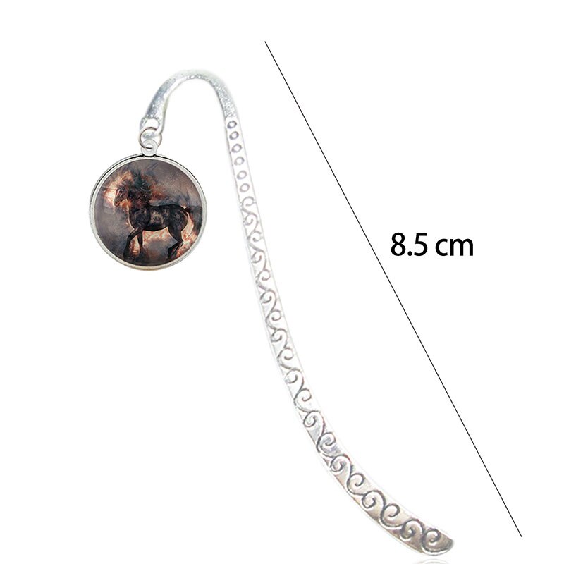 Unicorn Bookmark Stationery Filly Horse Pendant He... – Grandado