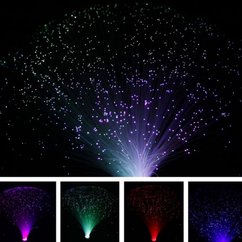 Multicolor LED Fiber Optic Light Night Lamp Christ... – Vicedeal