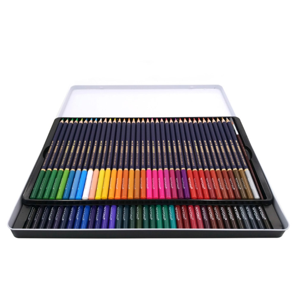Watercolor Pencils Iron box Colored Pencil 24/36/4... – Vicedeal