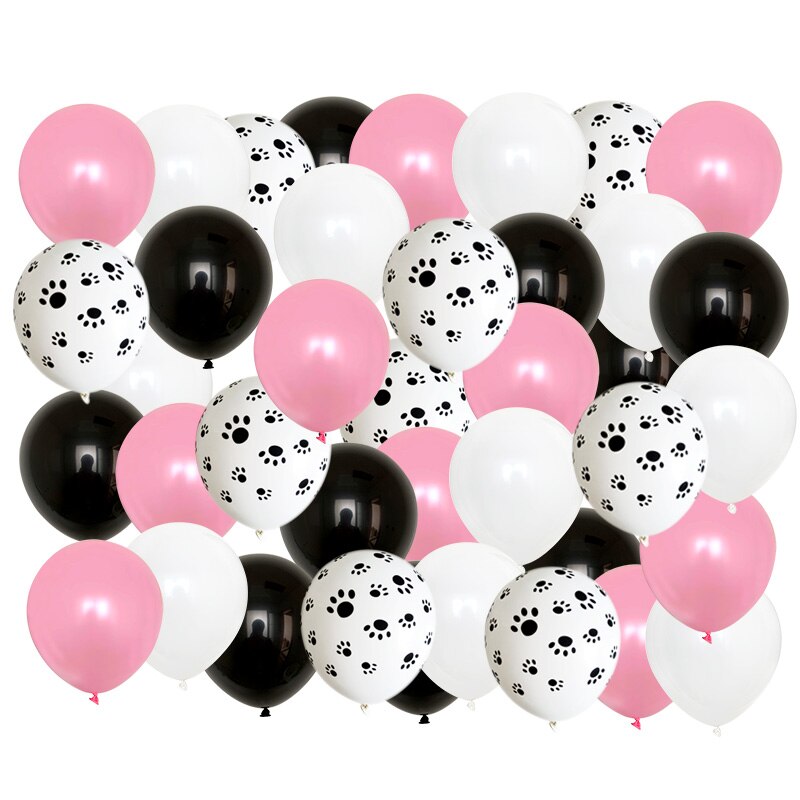 40pcs Pets Dog Paw Latex Balloons Animal Boy Girl ... – Grandado