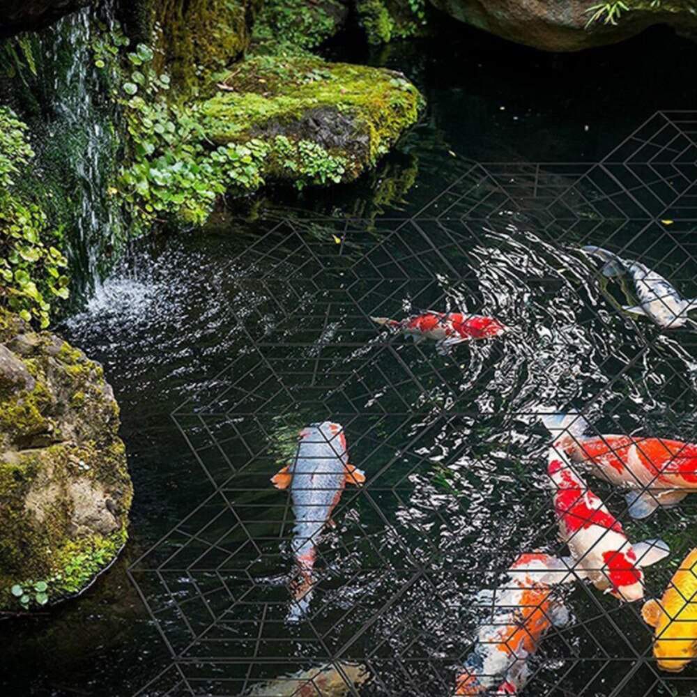 30pcs Plastic Fish Net Pond Guard Net Protector He... – Grandado